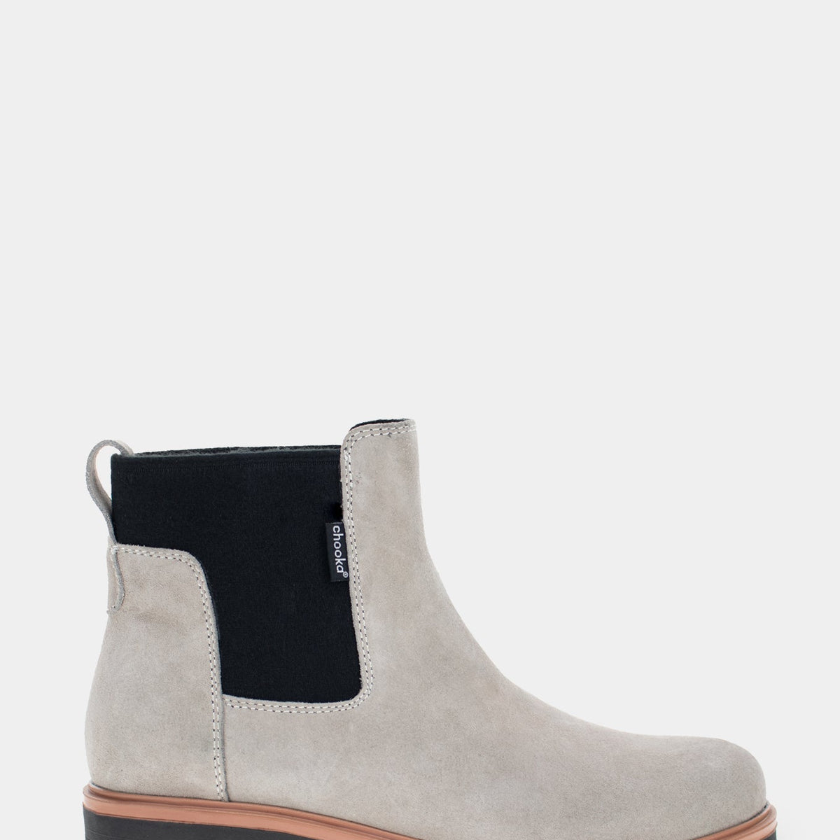 Chooka Boots | Kensington Chelsea Bootie - Gray – Western Chief