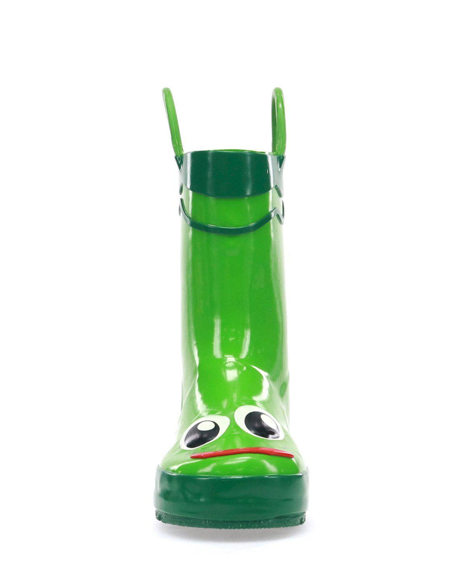 Western Chief Kids Rain Boots | Kids Frog Rain Boots - Green