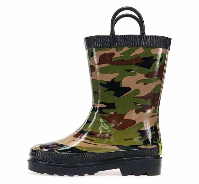Western Chief Kids Boots | Camo Rain Boot - Green