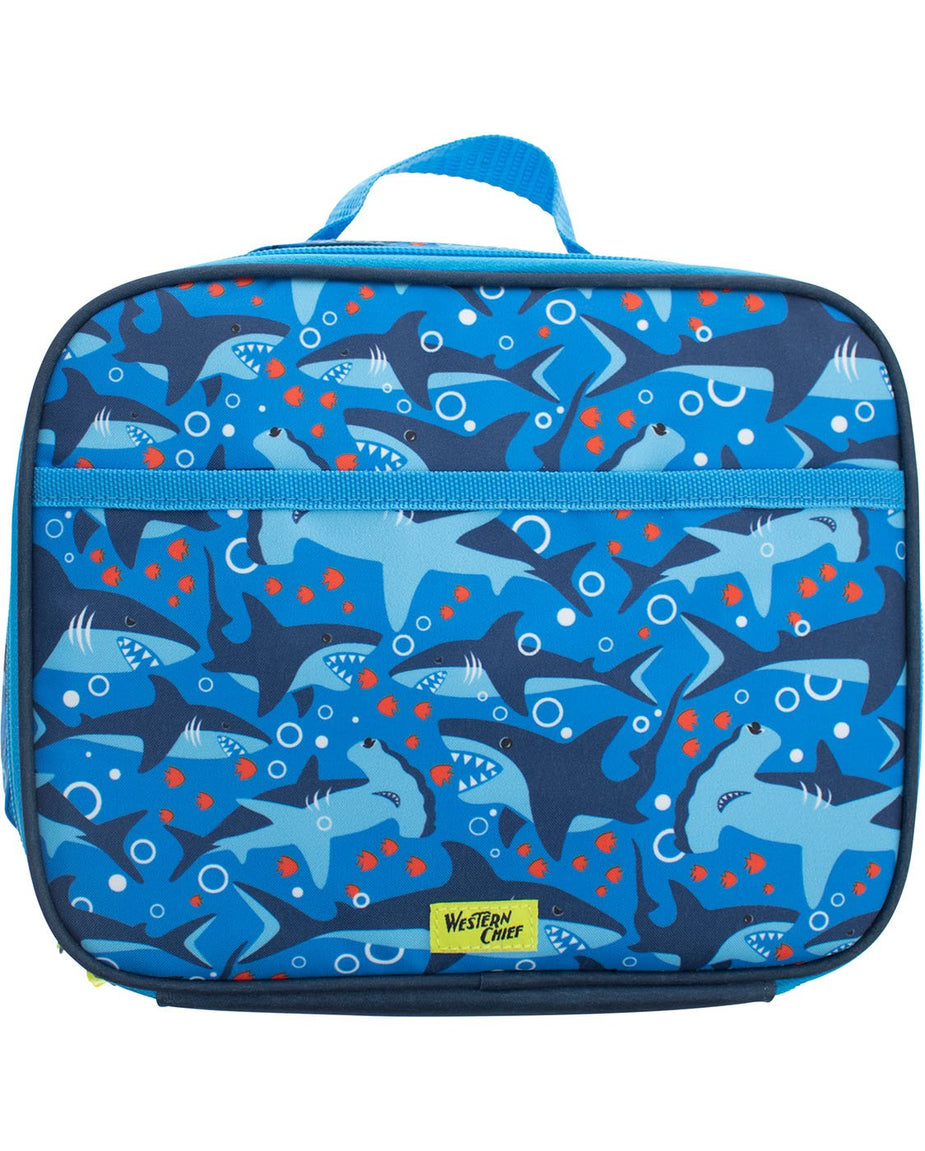 Western Chief Kids Sharks Backpack Bundle - Navy