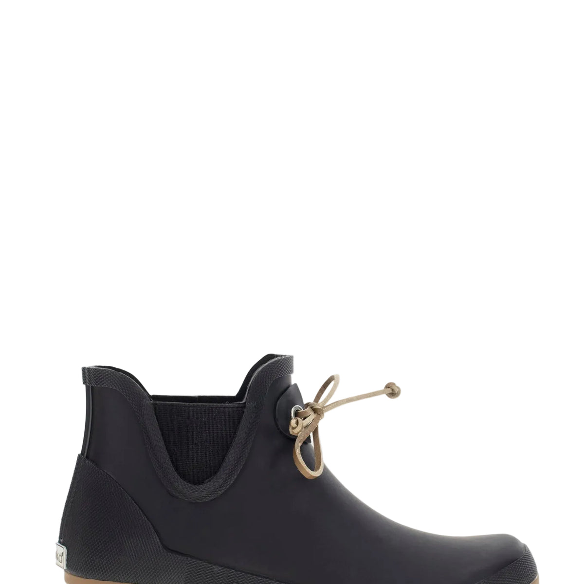 Chooka Rain Boots | Downtown Tie Ankle Rain Boot - Black – Western Chief